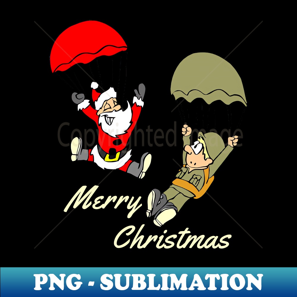 Airborne Christmas WW2 paratroopers - Decorative Sublimation - Inspire ...
