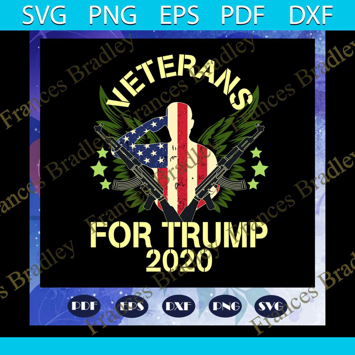 Veterans for trumps 2020 svg, keep america great, trump 2020 | Inspire ...