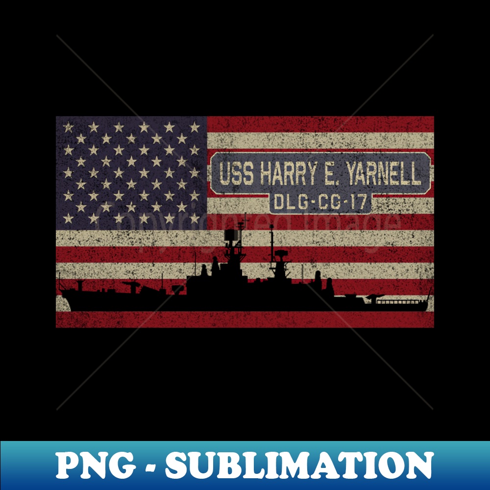 Harry E Yarnell DLG CG-17 Guided Missile Destroyer Frigate C | Inspire Uplift