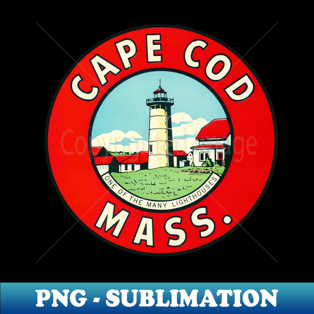 Vintage Cape Cod - Creative Sublimation PNG Download - Boost - Inspire ...