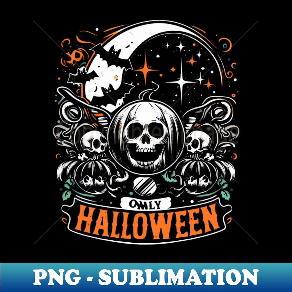 Creepy Halloween - PNG Transparent Digital Download File for - Inspire ...