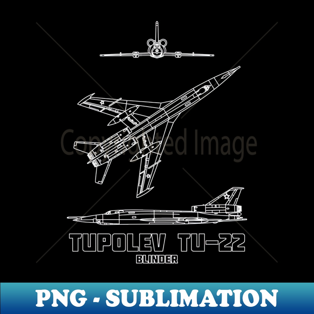 Tupolev Tu-22 Russian Supersonic Bomber Blinder Plane Bluepr | Inspire ...