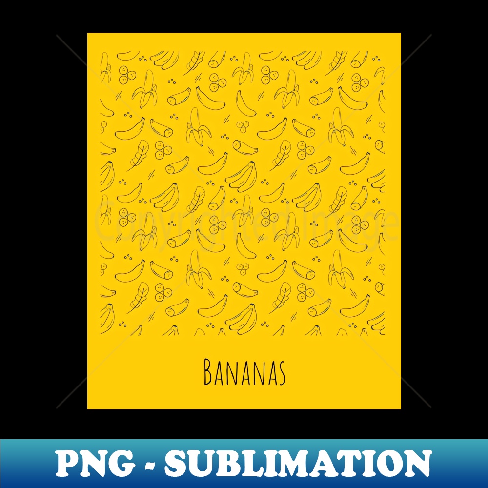 banana - Signature Sublimation PNG File - Perfect for Sublim | Inspire ...