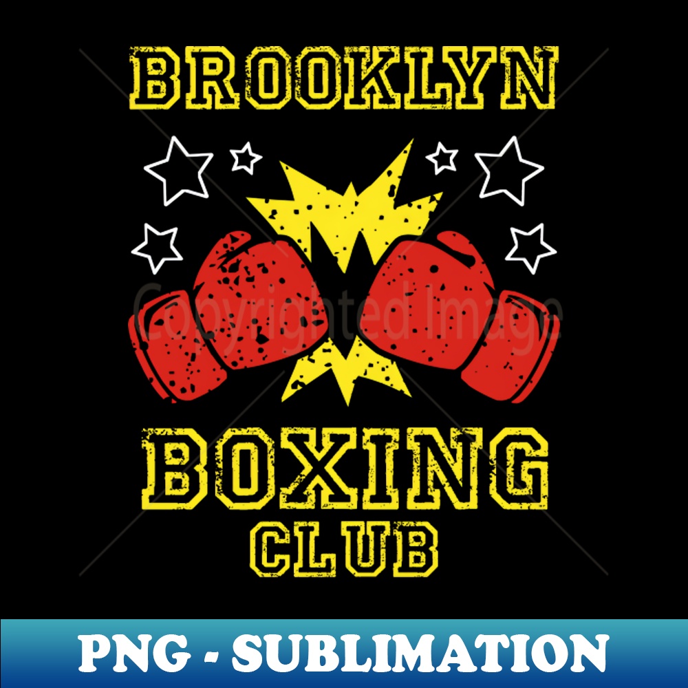 brooklyn boxing club vintage style boxing gloves design for | Inspire ...