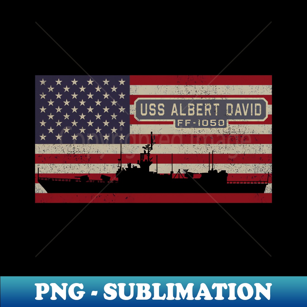 Albert David FF-1050 Frigate Ship USA American Flag Gift - E | Inspire ...