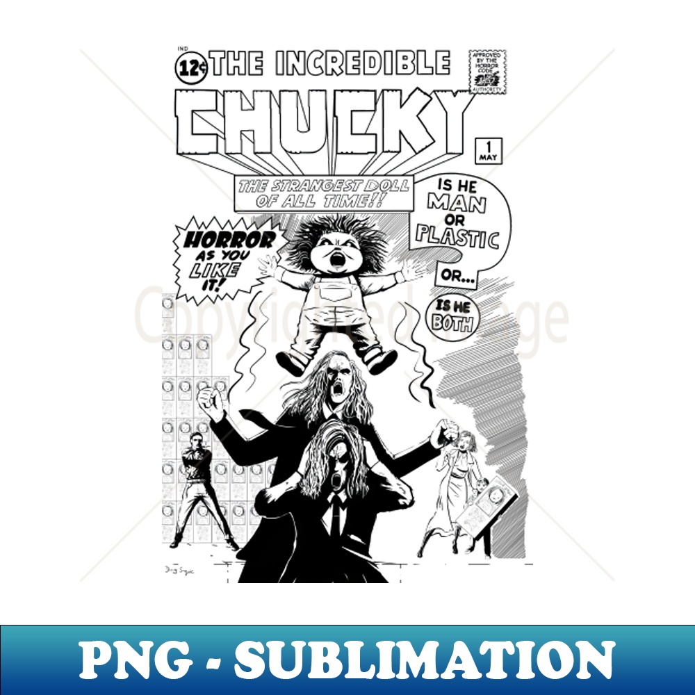 The Incredible Chucky Inks - PNG Transparent Digital Downloa | Inspire ...