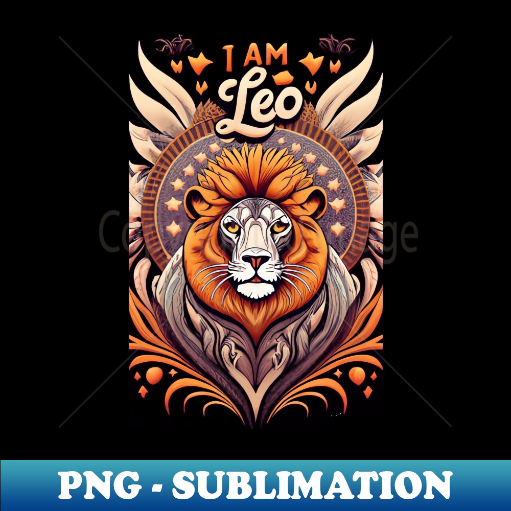 I AM LEO aesthetic zodiac sign design - Modern Sublimation P - Inspire ...