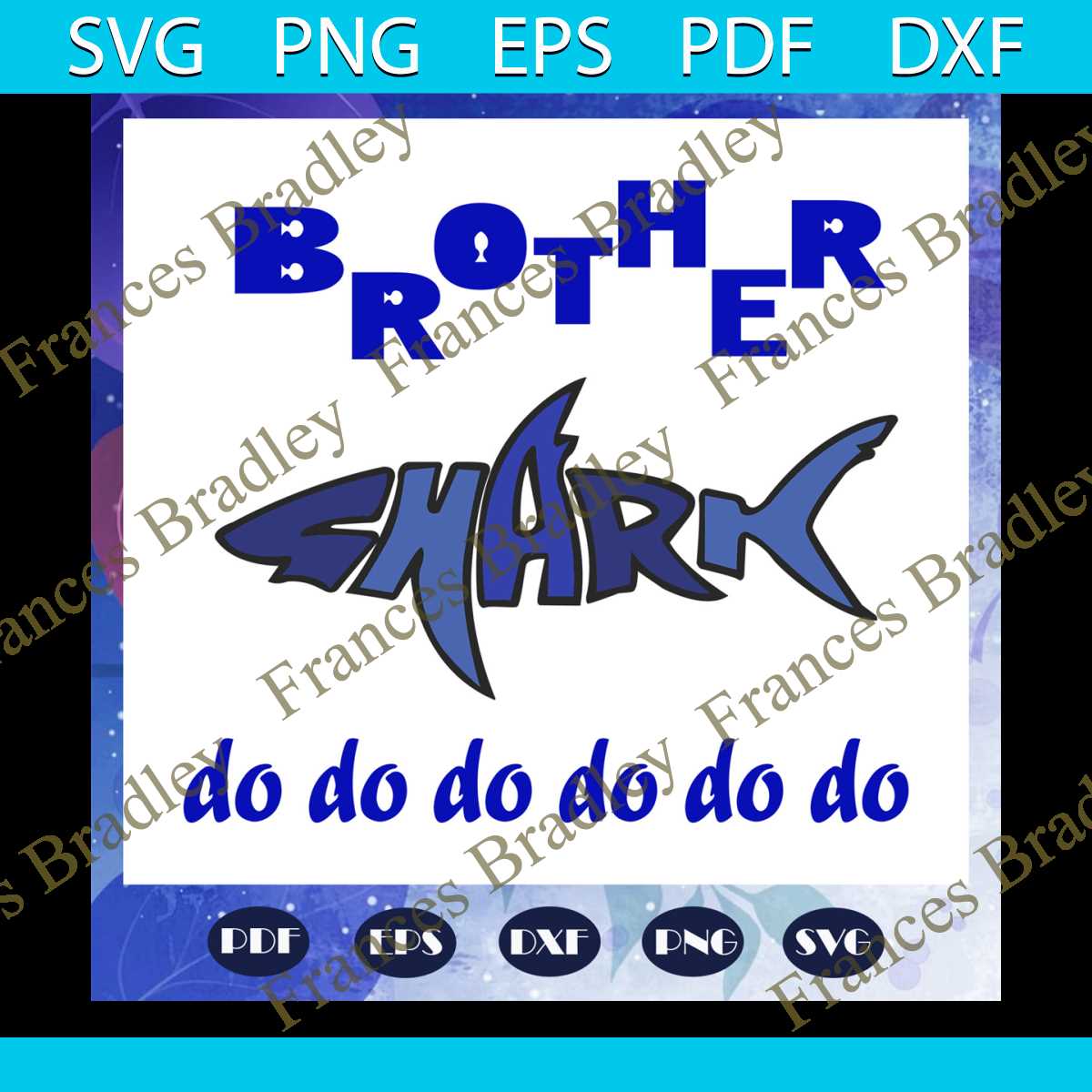 Brother shark doo doo doo, brother svg, brother shirt, broth | Inspire ...