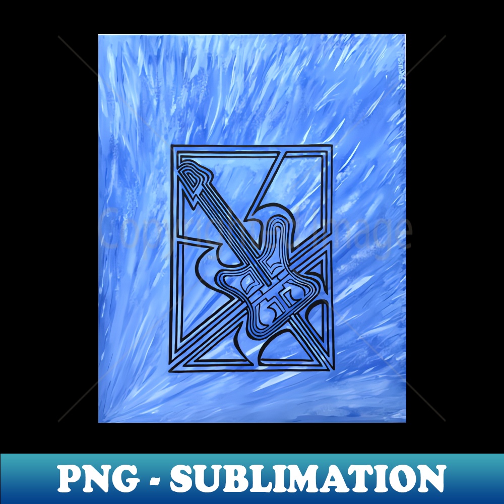 Six String Soul Frame - Artistic Sublimation Digital File - | Inspire ...