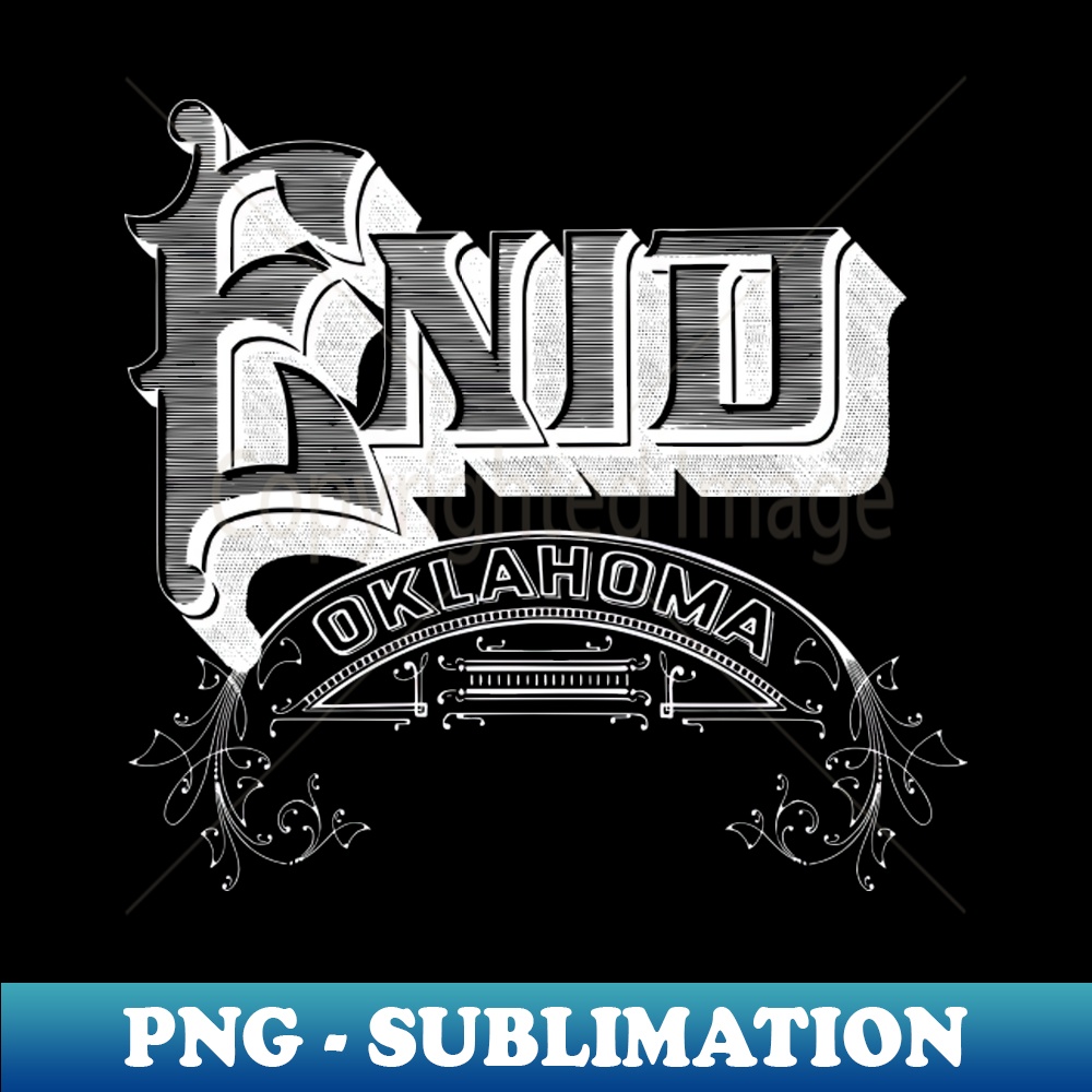 Vintage Enid OK - Sublimation-Ready PNG File - Unleash Your | Inspire ...