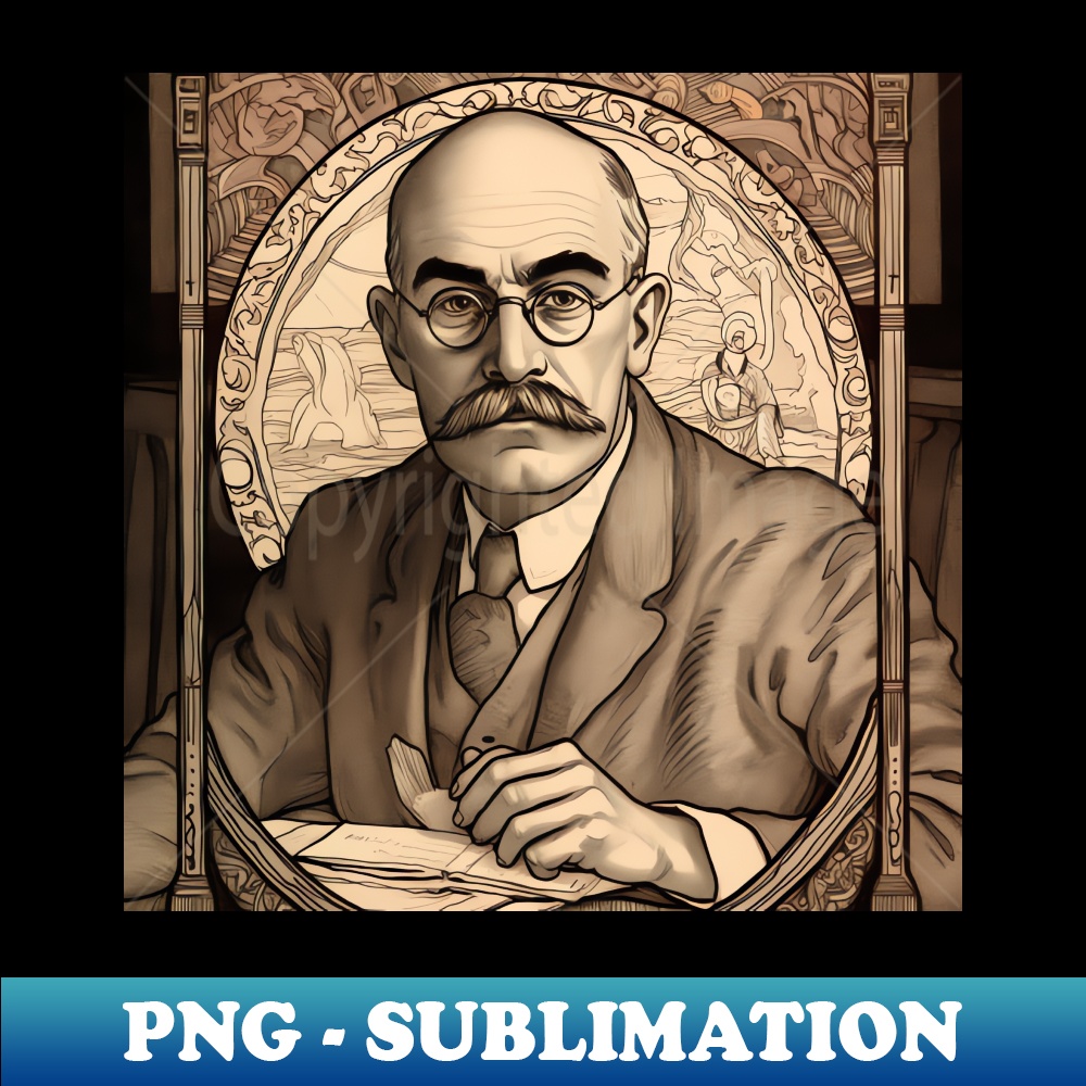 Rudyard Kipling - Aesthetic Sublimation Digital File - Trans - Inspire ... Rudyard Kipling - Aesthetic Sublimation Digital File - Trans - Inspire ...
