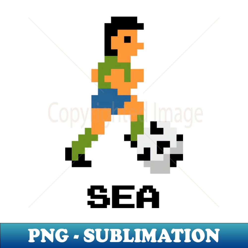 8-Bit Soccer - Seattle - Premium PNG Sublimation File - Perf | Inspire ...