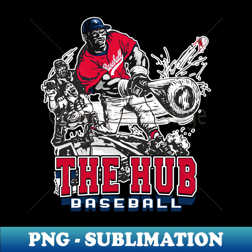 The Hub Big Stick Baseball - High-Resolution PNG Sublimation | Inspire ...