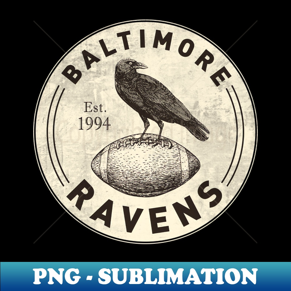 Vintage Baltimore Ravens by Buck Tee - PNG Transparent Digit | Inspire ...