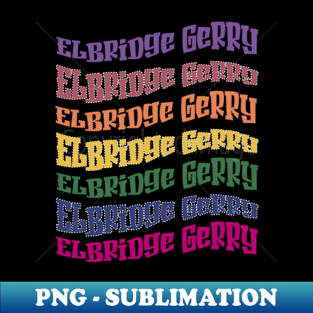 RAINBOW FLAG USA ELBRIDGE GERRY - PNG Transparent Sublimatio | Inspire ...