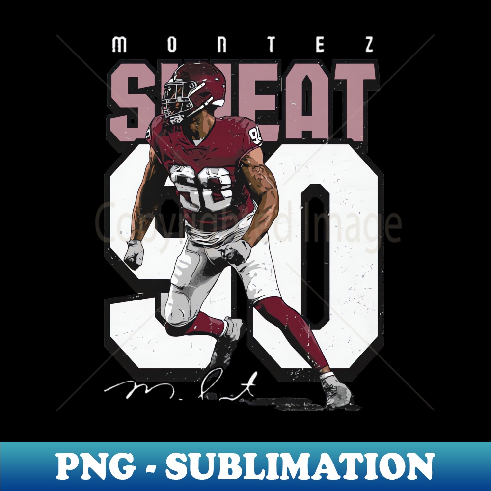 Montez Sweat Washington Name Number - PNG Transparent Sublim | Inspire ...