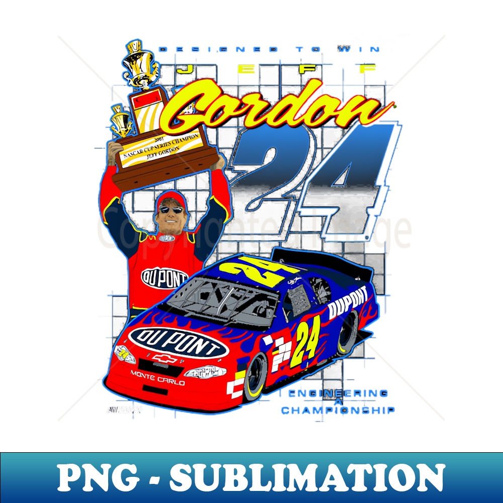 Jeff Gordon Legends Trophy - Stylish Sublimation Digital Dow | Inspire ...