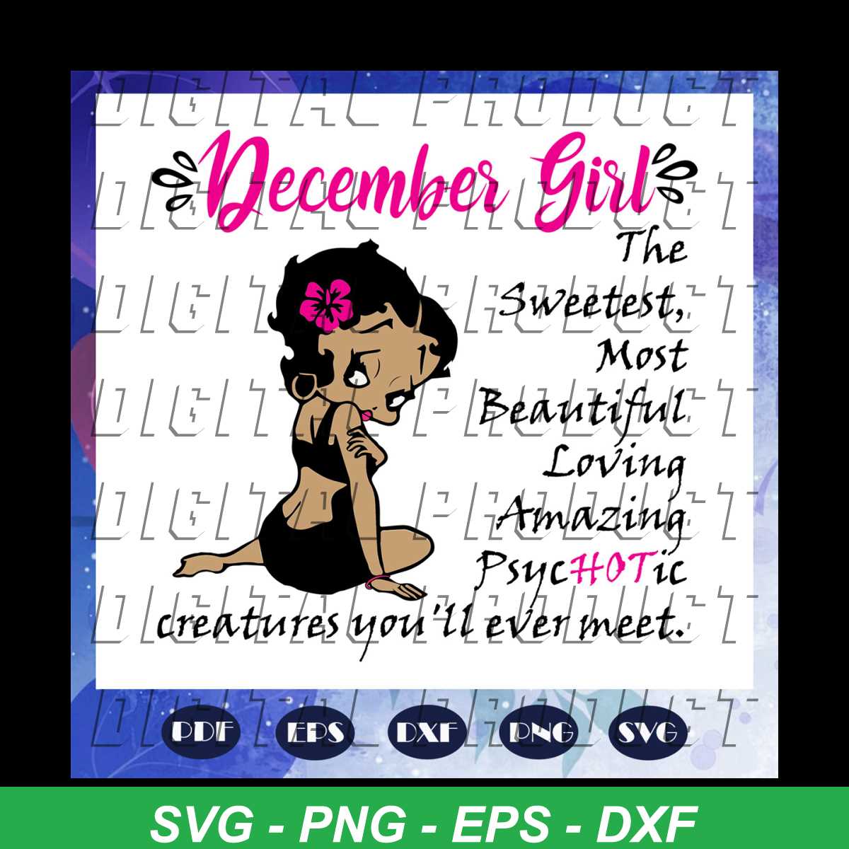 December Girl Svg, Girl Born In December Svg, Queens Born In | Inspire ...