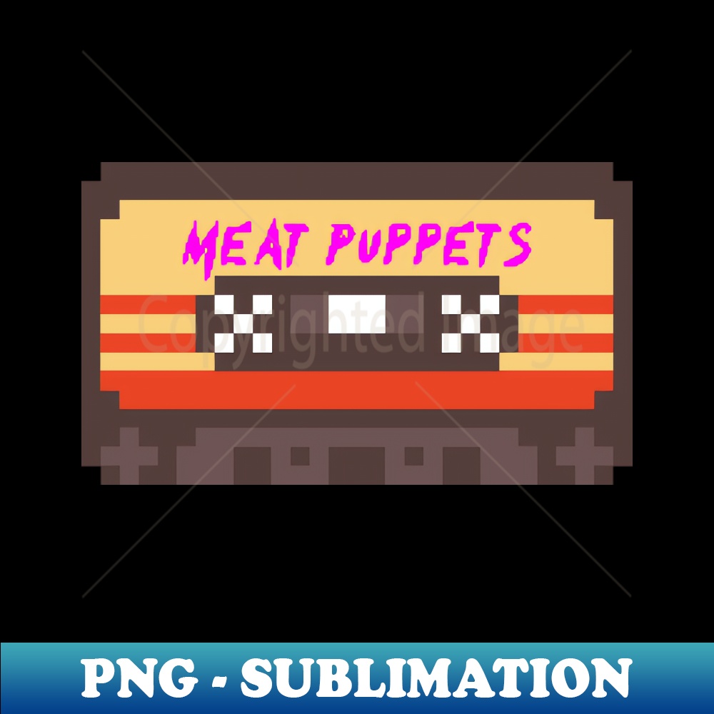 Meat Puppets 8bit cassette - Digital Sublimation Download Fi | Inspire ...