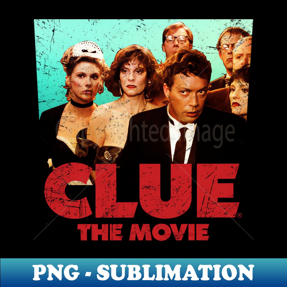 Clue Movie See Murder - Instant Sublimation Digital Download - Inspire ...