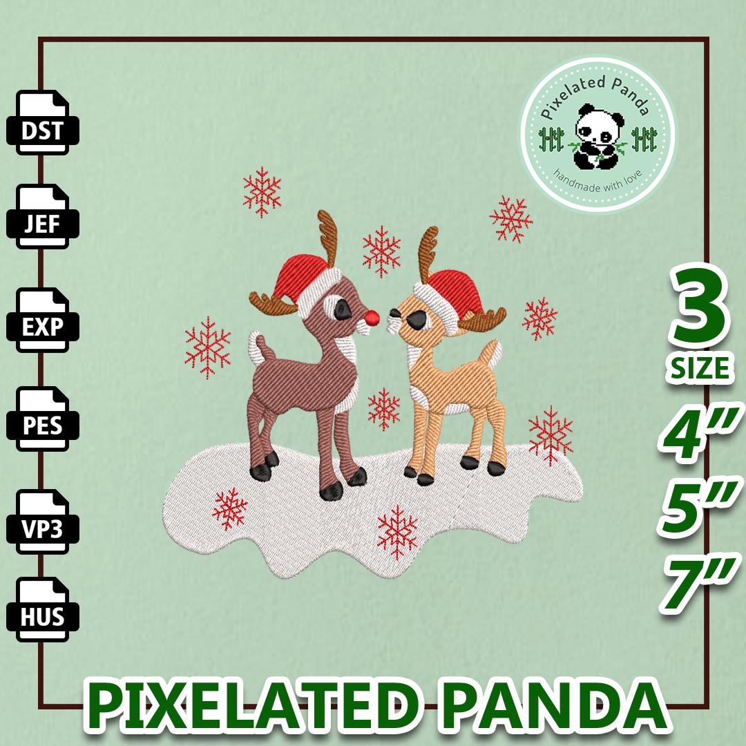 Rudolf Embroidery | Inspire Uplift