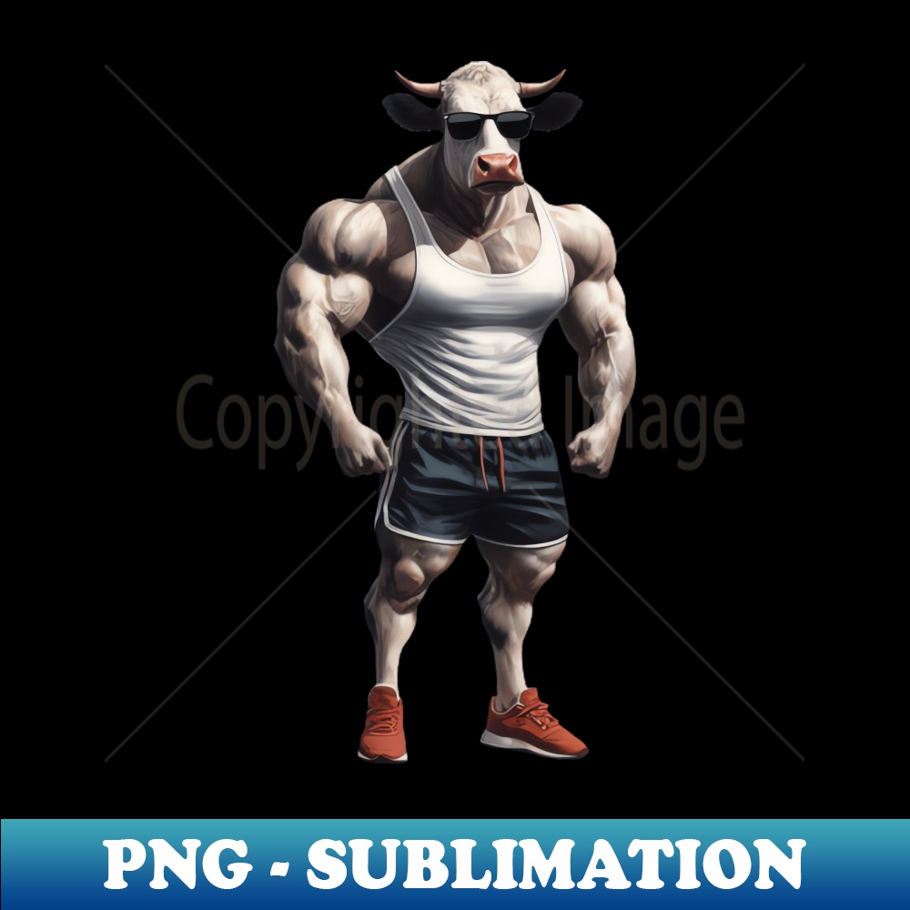 Cow Lifting - Premium Sublimation Digital Download - Enhance - Inspire ...
