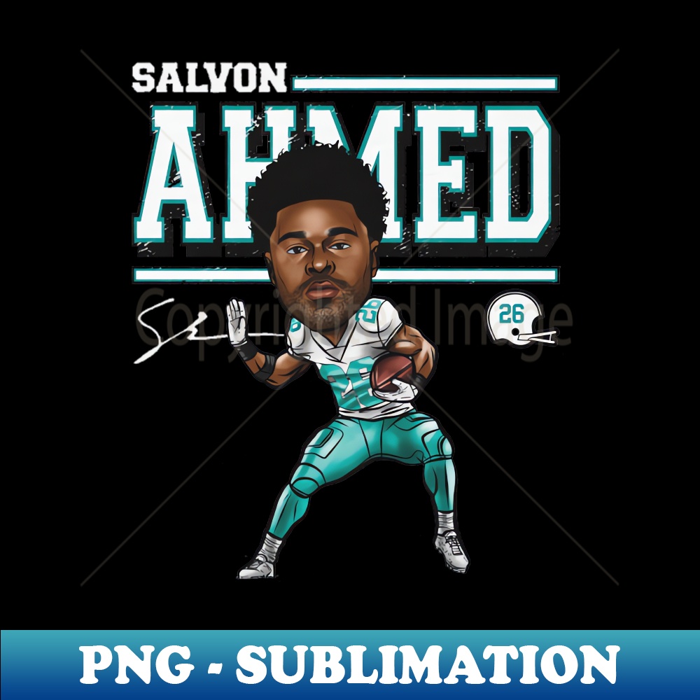 Salvon Ahmed Miami Cartoon - PNG Transparent Sublimation Des | Inspire ...
