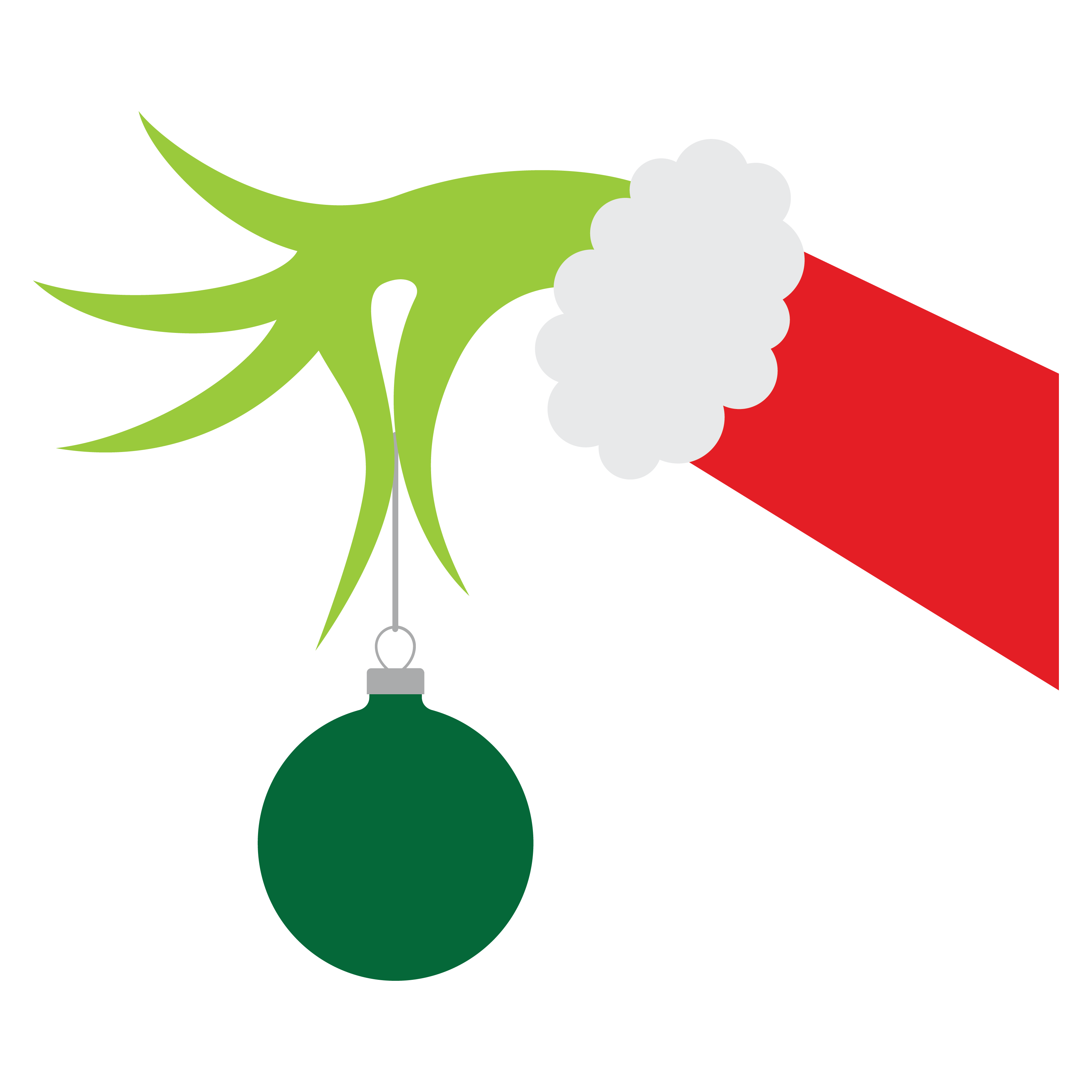 Grinch Holding Ornament Png, Grinch christmas Png, Christmas | Inspire ...