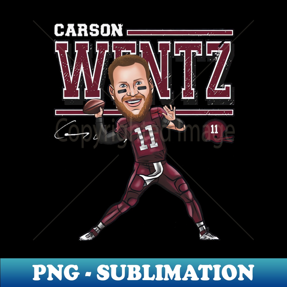 Carson Wentz Washington Cartoon - PNG Transparent Digital Do | Inspire ...
