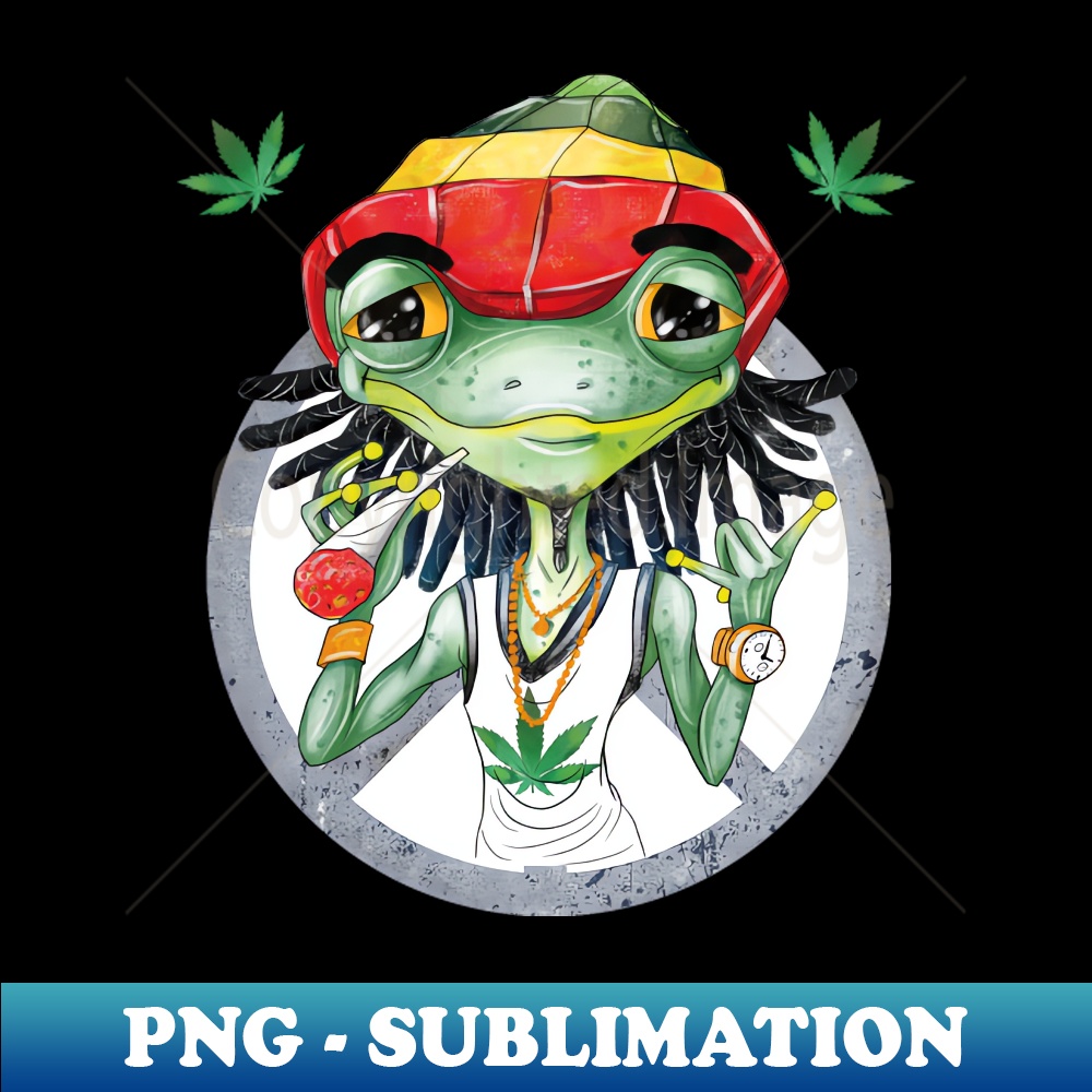 Chill Frog with a Smile - Rolling into Happines - Premium PN | Inspire ...