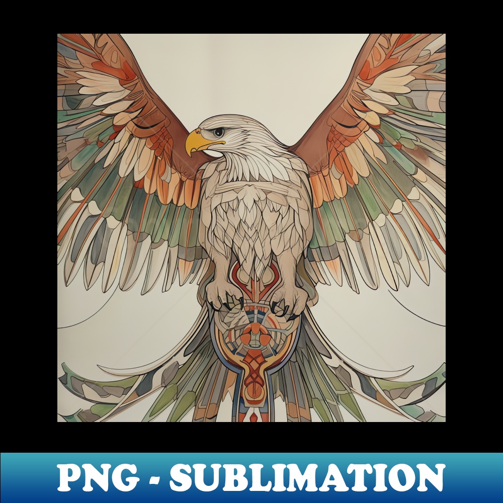 Eagle drawing - Artistic Sublimation Digital File - Bold & E | Inspire ...