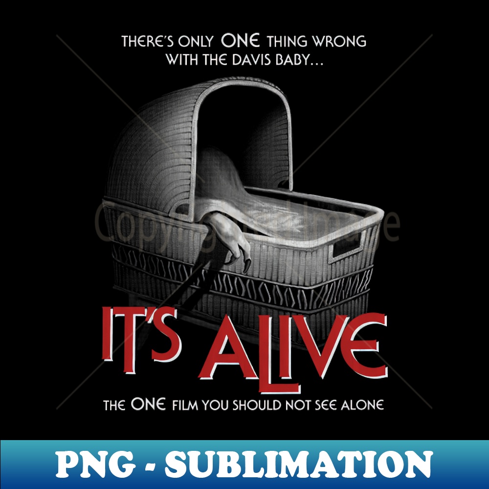 Its Alive Cult Classic Horror Classic - Elegant Sublimation - Inspire ...