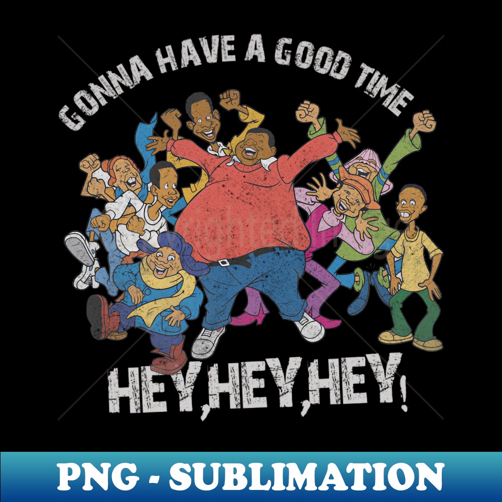 Fat Albert - Hey Hey Hey - Elegant Sublimation PNG Download | Inspire ...