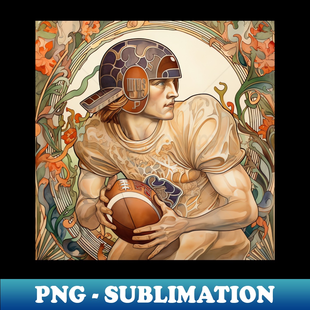 American football player - Signature Sublimation PNG File - | Inspire ...