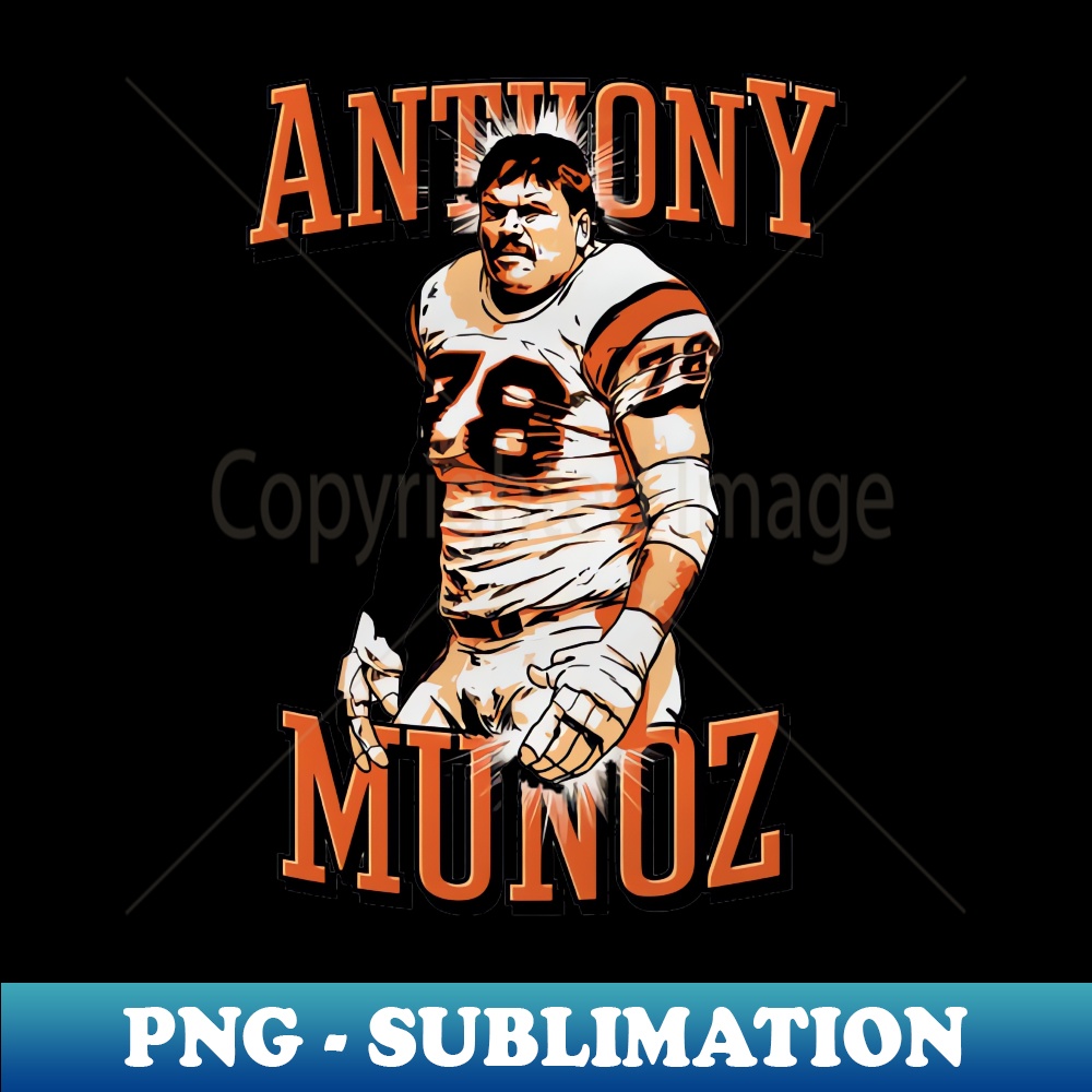 Anthony Munoz Cincinnati Serif - Exclusive Sublimation Digit | Inspire ...