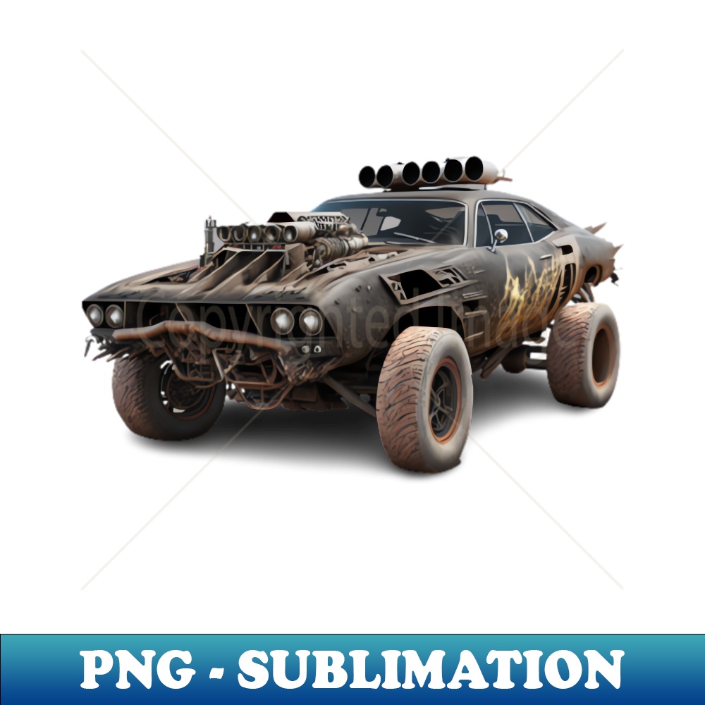 Wasteland Car v03 - Special Edition Sublimation PNG File - D - Inspire ...