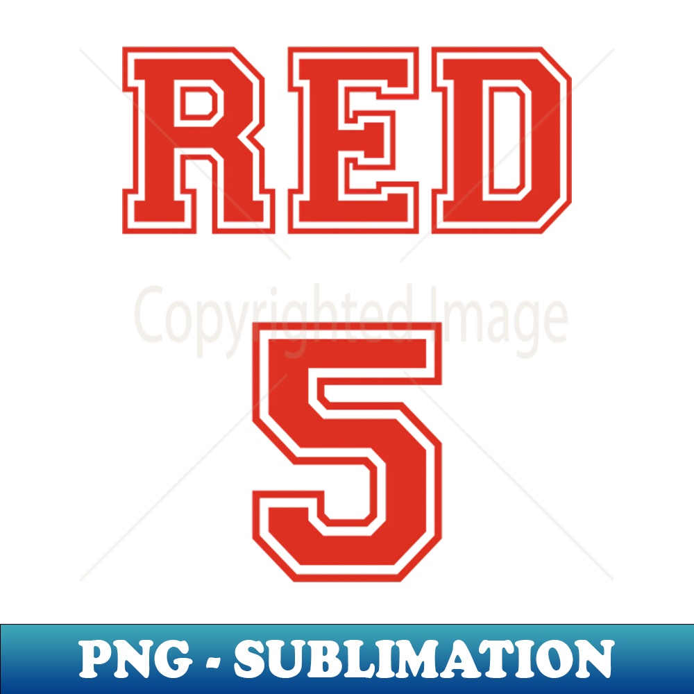 Red 5 - PNG Sublimation Digital Download - Perfect for Creat | Inspire ...