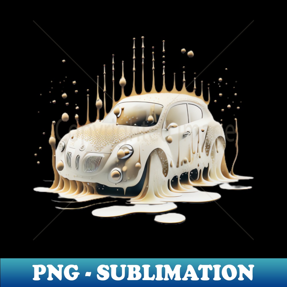 Melting Car v01 - PNG Transparent Digital Download File for | Inspire ...