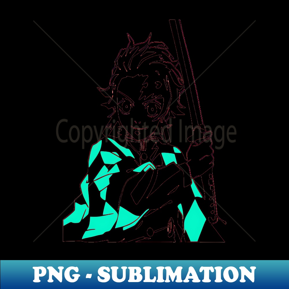 Tanjiro Kamado Demon Slayer - High-Resolution PNG Sublimatio - Inspire ...