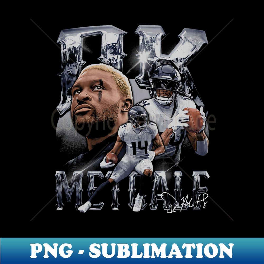 DK Metcalf Seattle Vintage - Exclusive Sublimation Digital F | Inspire Uplift