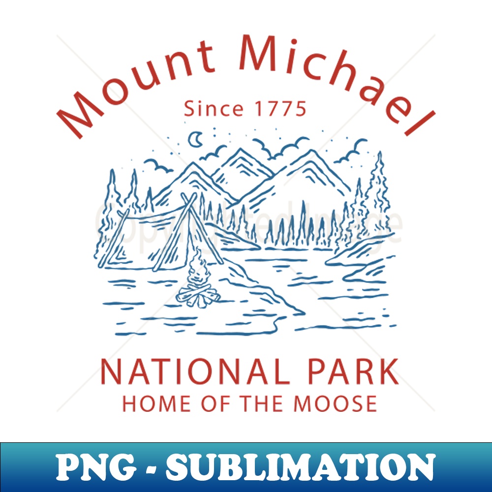 Mount Michael - PNG Transparent Digital Download File for Su | Inspire ...
