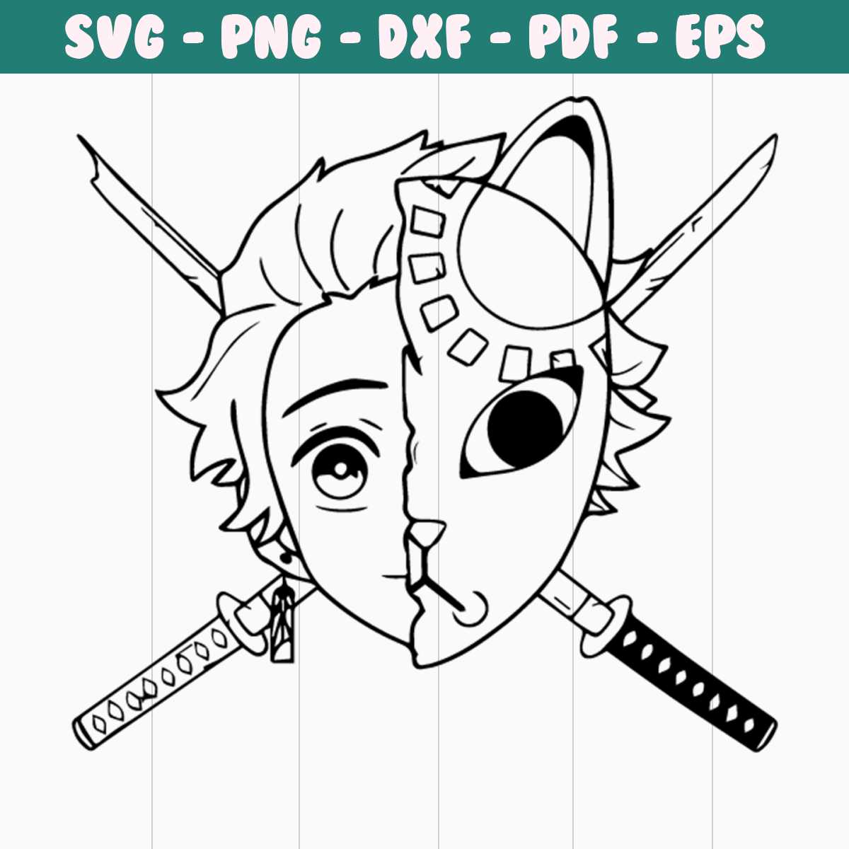 Demon Slayer Kimetsu No Yaiba PNG, Anime PNG, Manga Cartoon | Inspire ...