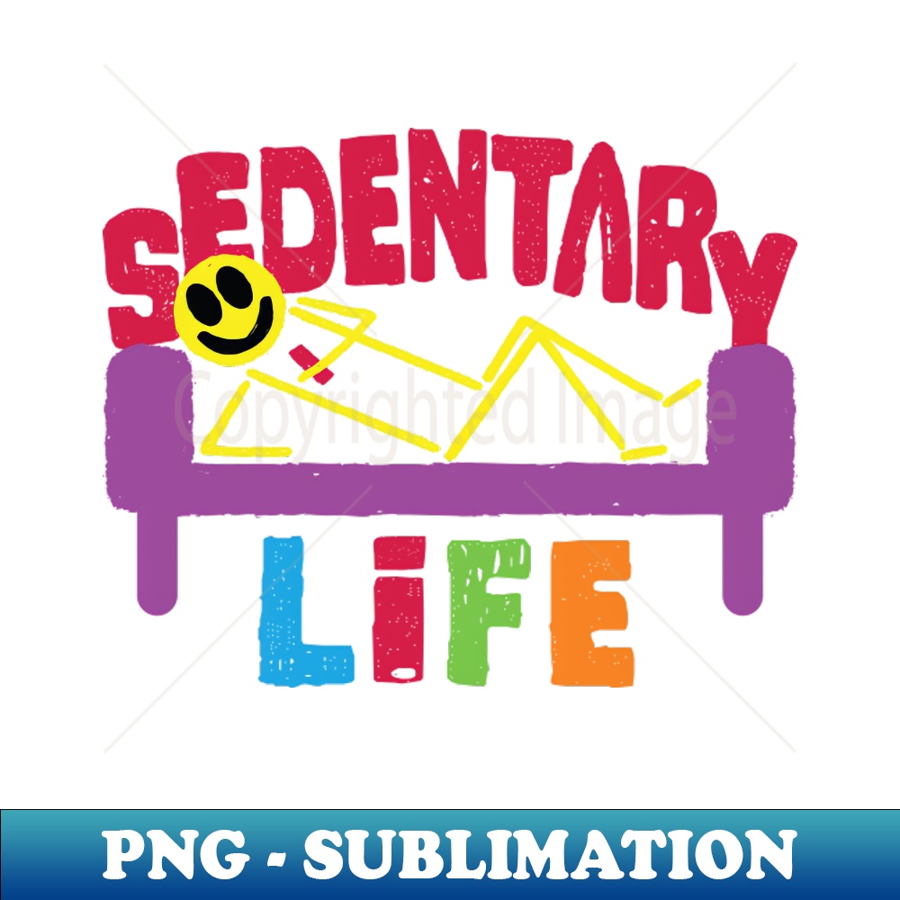 Mastering the Art of Sedentary Life Hilarious Happy Face Sti | Inspire Uplift