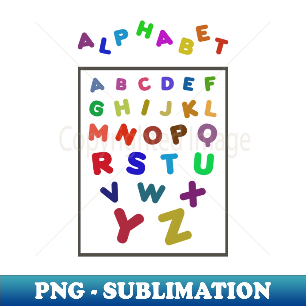 ALPHABET - Professional Sublimation Digital Download - Revol | Inspire ...