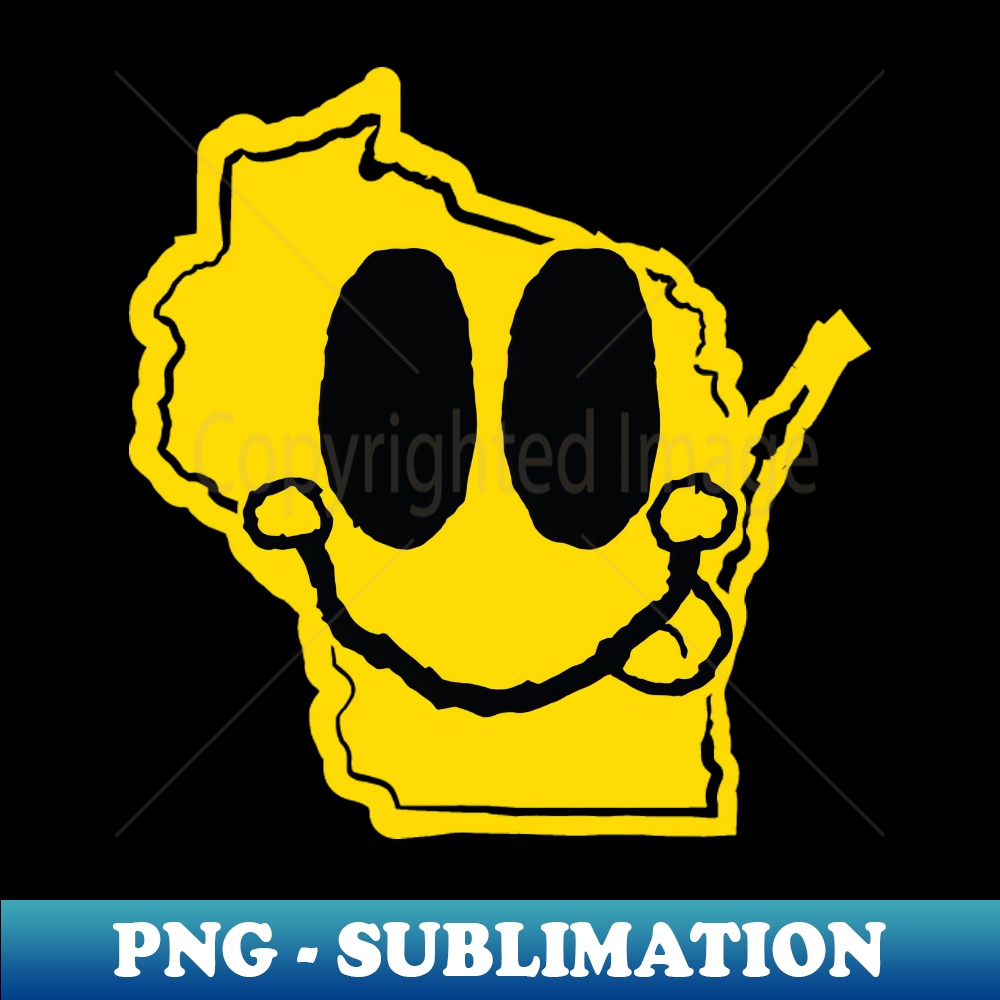 Wisconsin Happy Face with tongue sticking out - Exclusive PN - Inspire ...