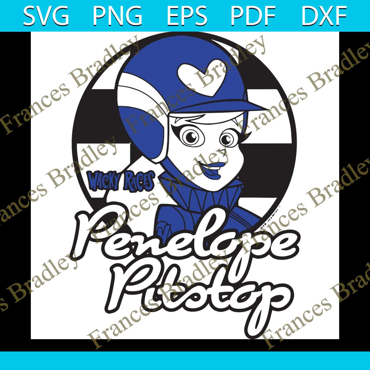 Wacky Races Penelope Pitstop Svg, Trending Svg, Hannah Barbe | Inspire ...