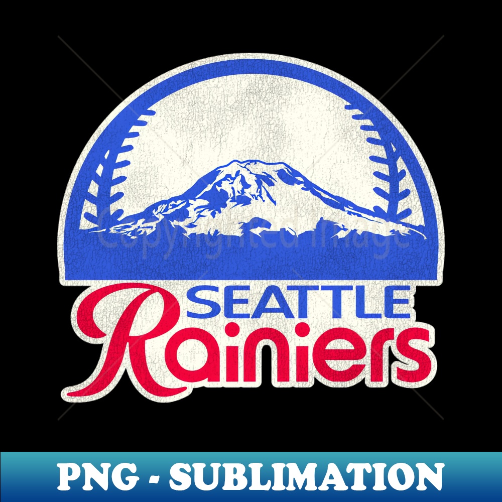 Defunct Seattle Rainiers Baseball - PNG Transparent Sublimat - Inspire ...