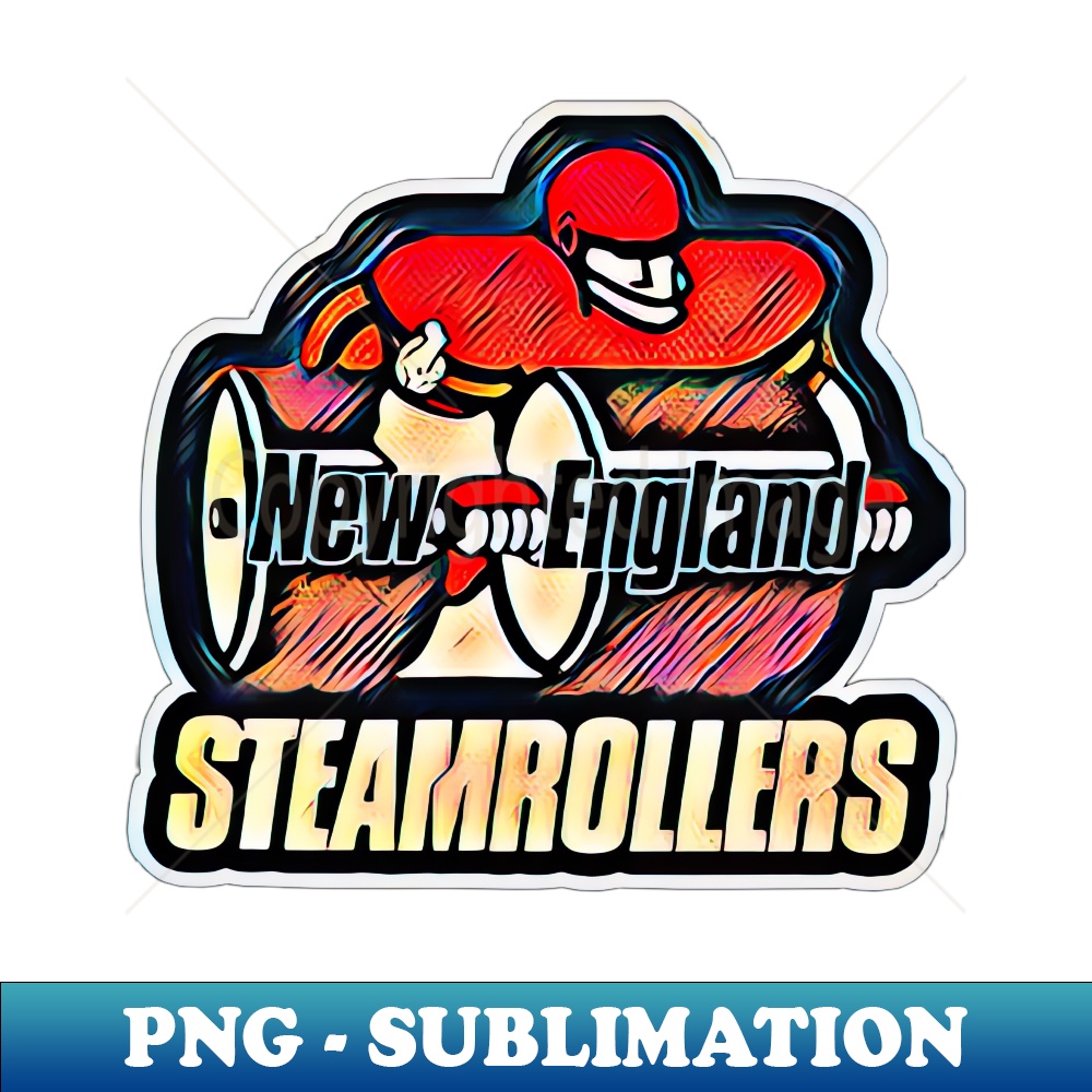 New England Steamrollers Football - Instant Sublimation Digi | Inspire ...