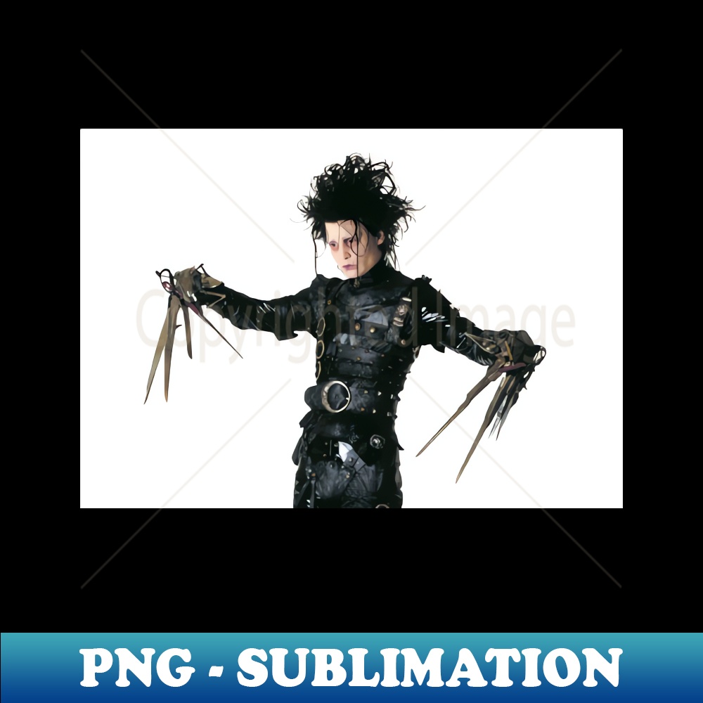 Edward Scissorhands - PNG Transparent Sublimation File - Unl | Inspire ...