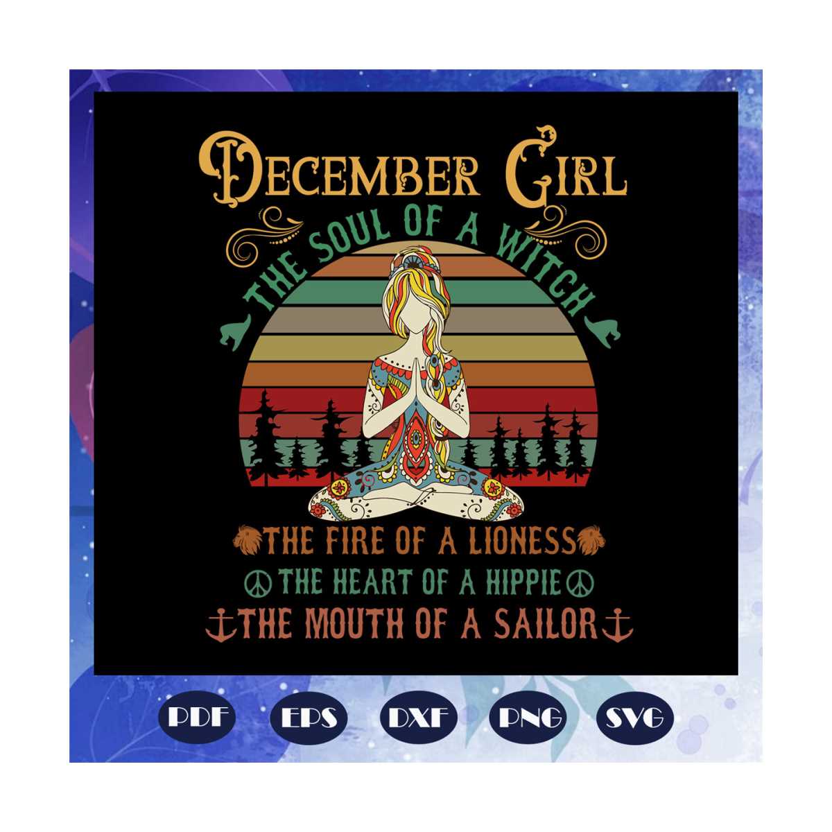 December Girl Svg, Girl Born In December Svg, Queens Born In | Inspire ...